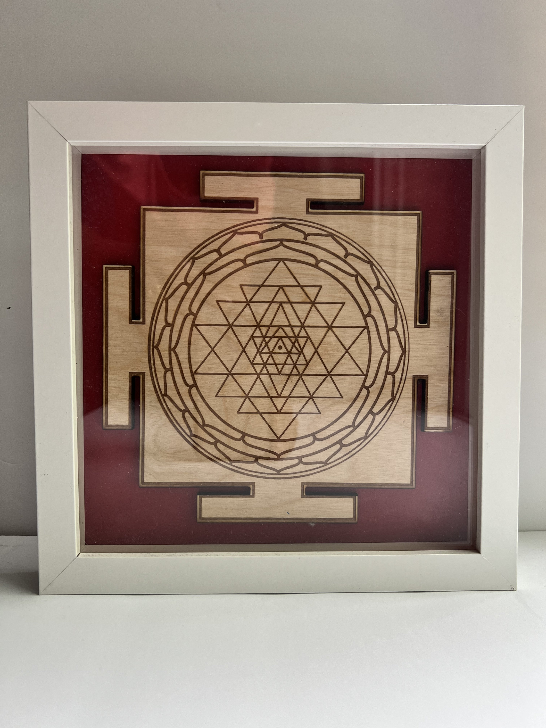 Sri Yantra Wall Art, Shri Yantra Unique Modern Decoration for Home ...