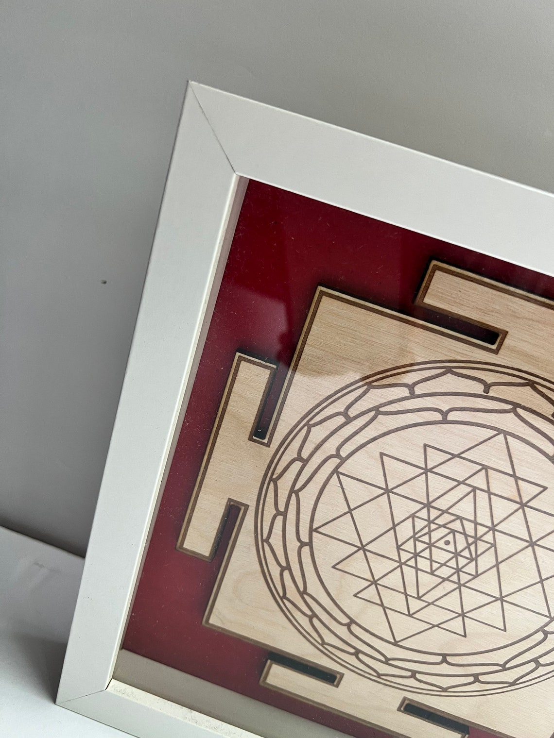 Sri Yantra Wall Art, Shri Yantra Unique Modern Decoration for Home ...