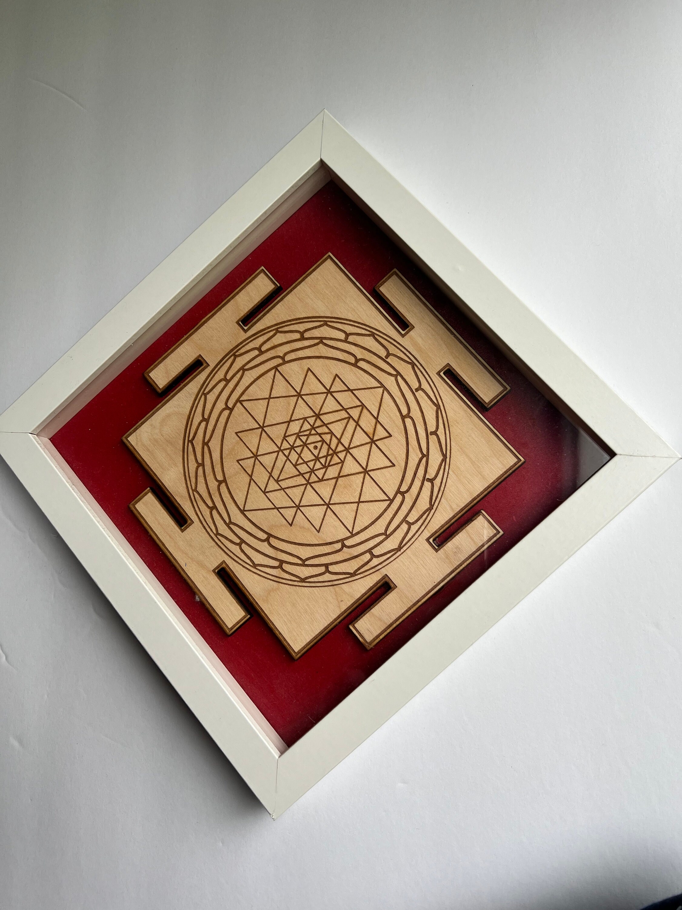 Sri Yantra Wall Art, Shri Yantra Unique Modern Decoration for Home ...