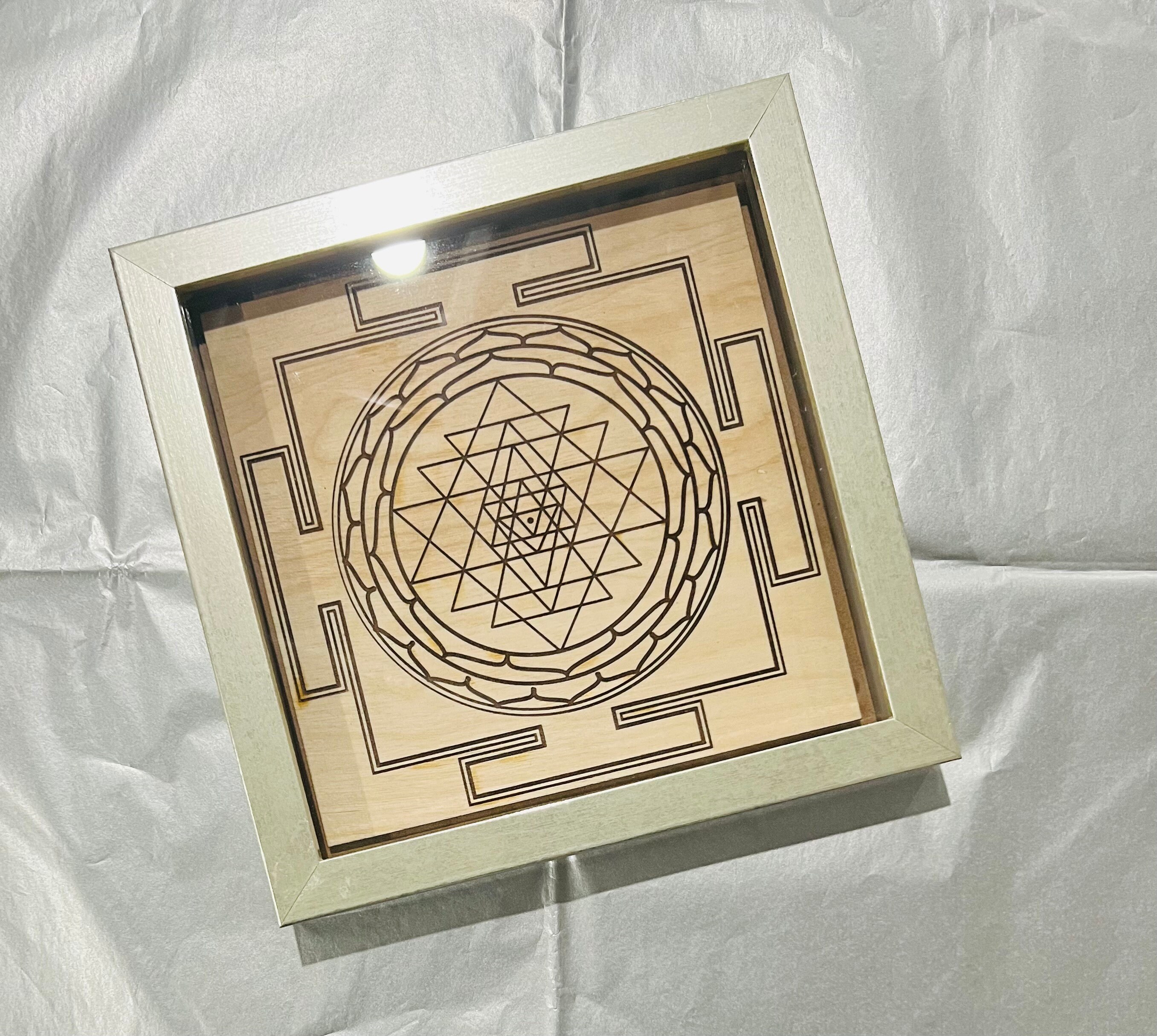 Sri Yantra Wall Art Shri Yantra Unique Modern Decoration for - Etsy
