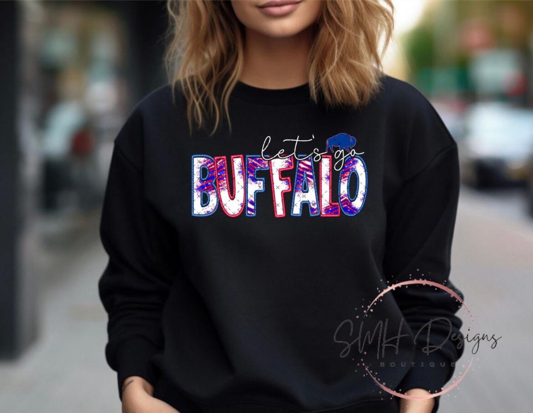 Let’s Go Buffalo Sweatshirt, Buffalo Bills Sweatshirt, Buffalo Bills ...