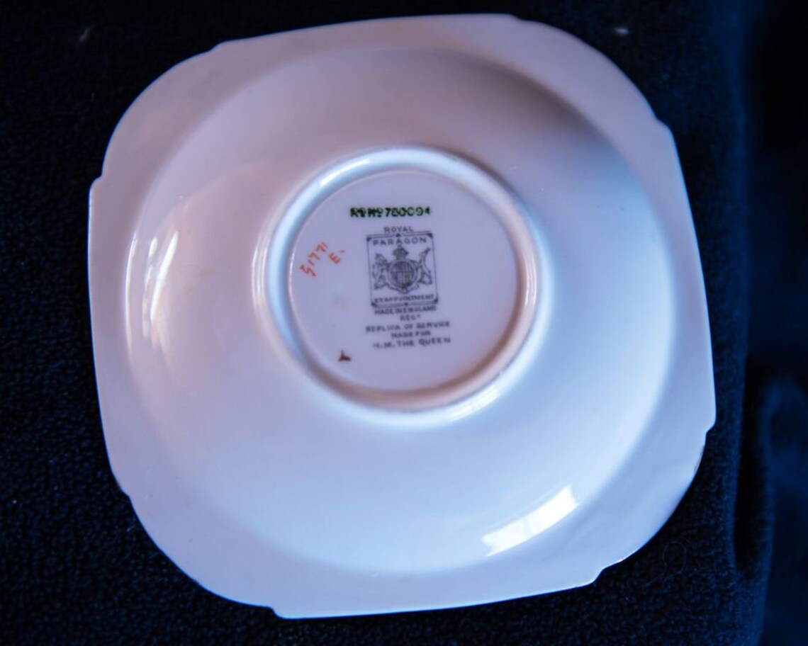 PARAGON Green Yellow Tea Set Set 40 Pieces, English China Collectables ...