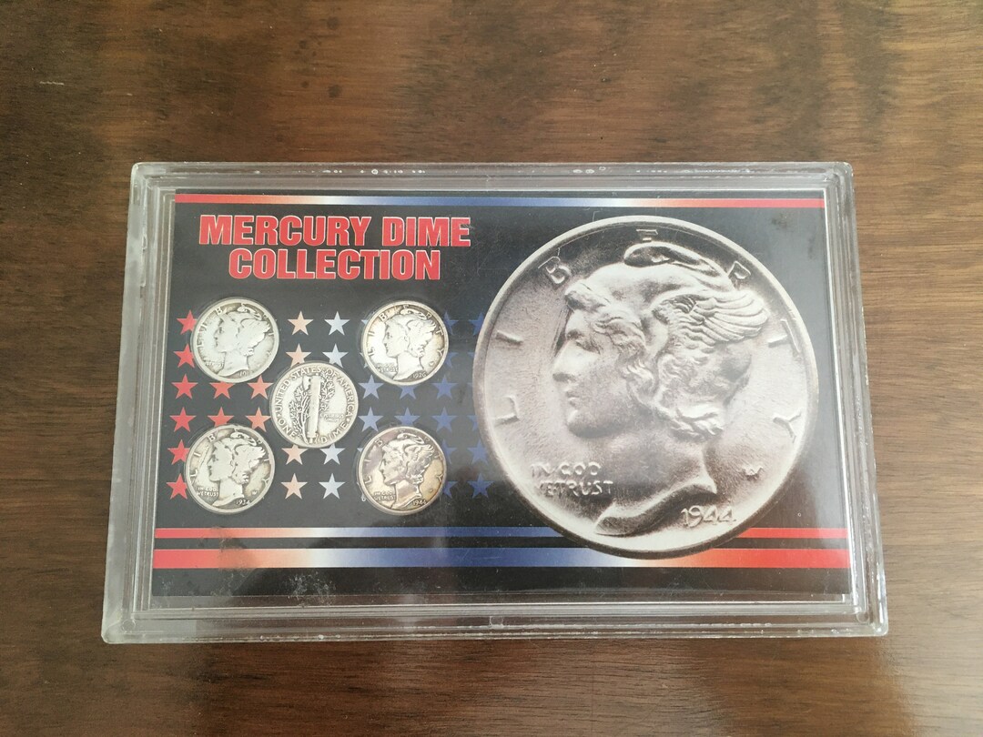 Mercury Dime Collection, French Money Coins, Art Collectibles - Etsy