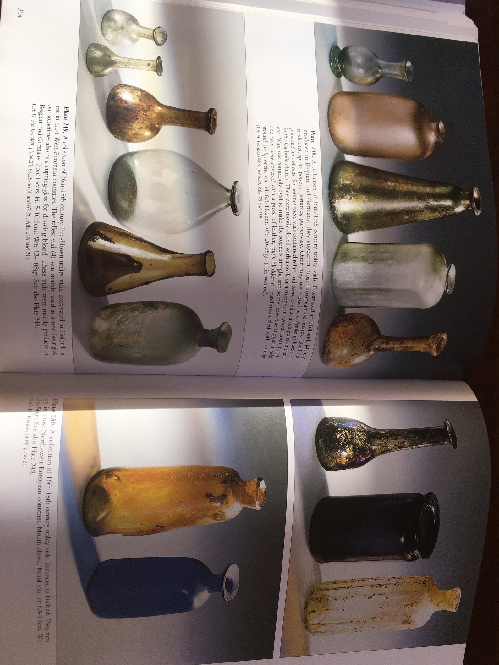 Antique Glass Bottles, Their History and Evolution (1500-1850), Willy ...