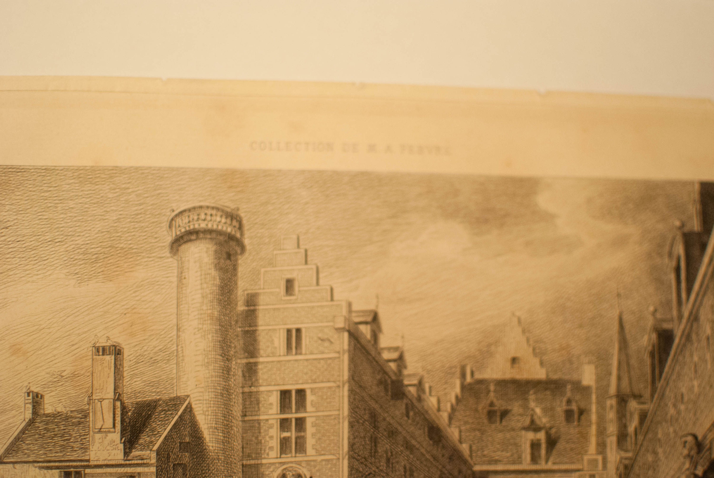 Antique Lithograph Drawing Large Print - Etsy