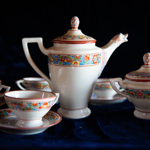 Czechoslovakia Tea Set - Etsy