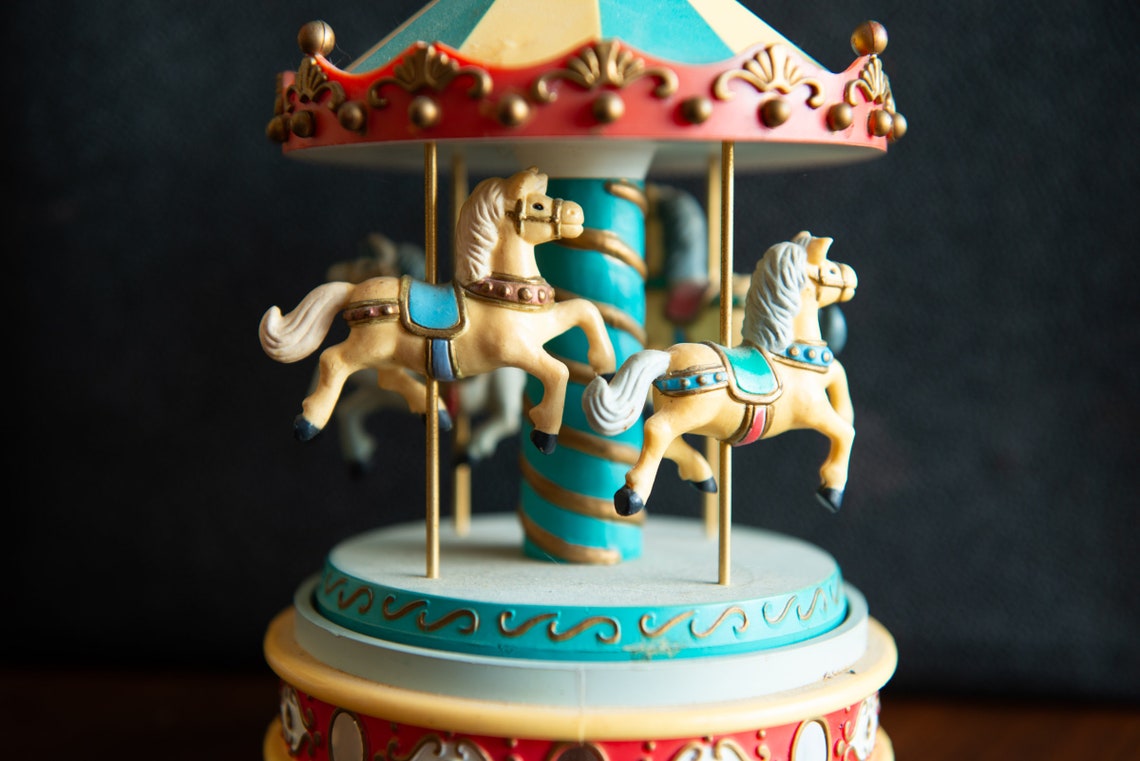 Musical Carousel, Music Box, Musical Carousel, Nursery Gift,new Baby ...