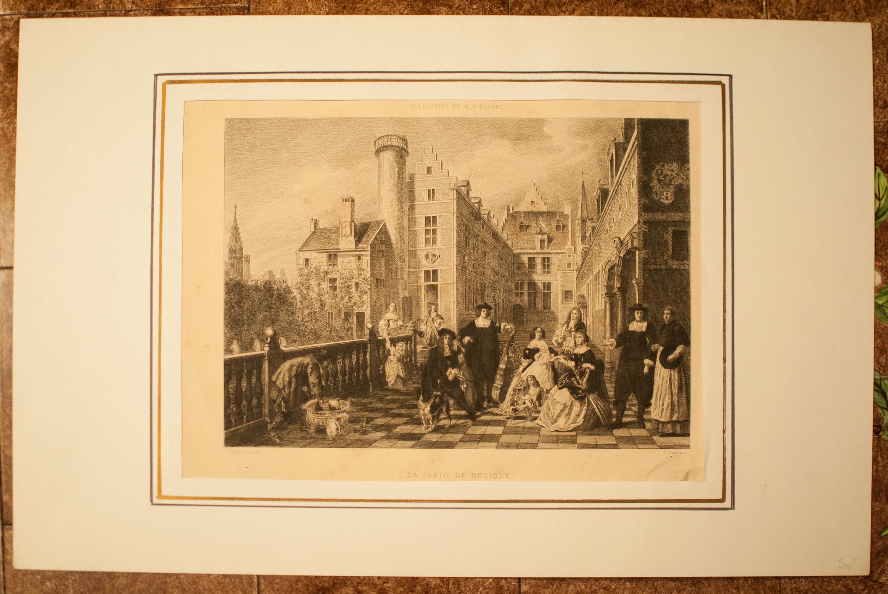 Antique Lithograph Drawing Large Print - Etsy