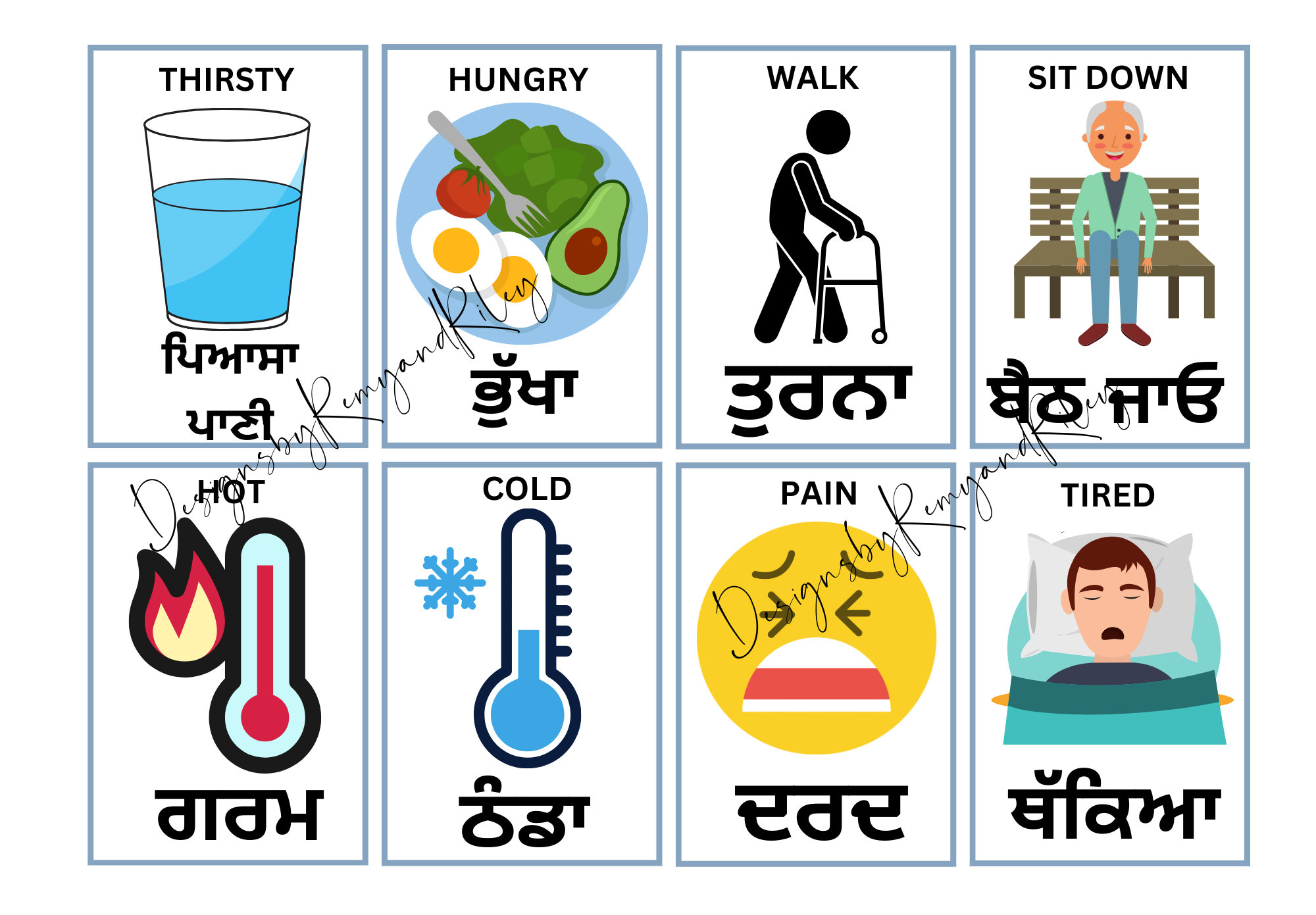 Printable Digital Download PEC Communication Board Cards for Nonverbal ...