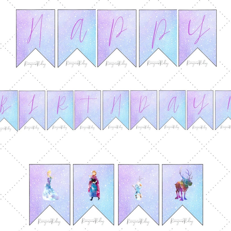 Frozen Flags - Etsy