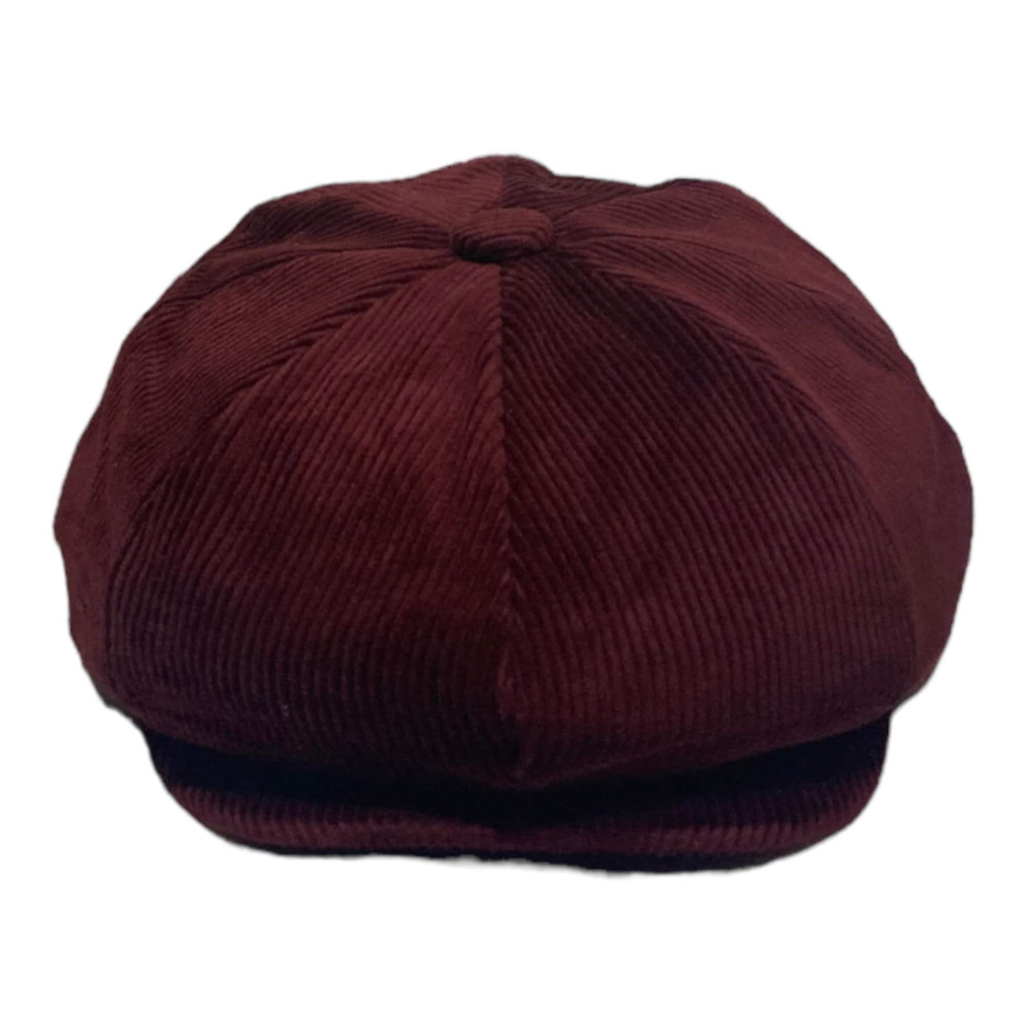 Velvet Newsboy Cap, Irish Flat Hat, Scally Wool Cap, Peaky Blinders Cap ...