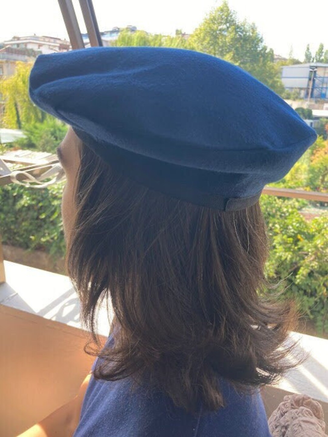 Blue Wool Che Guevara Hat, Classic European Sewn Hat, Peaky Blinders ...