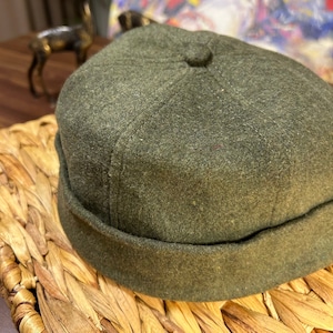 Green Docker Hat,brimless Beanie Docker Cap,adjustable Harbour Hat ...