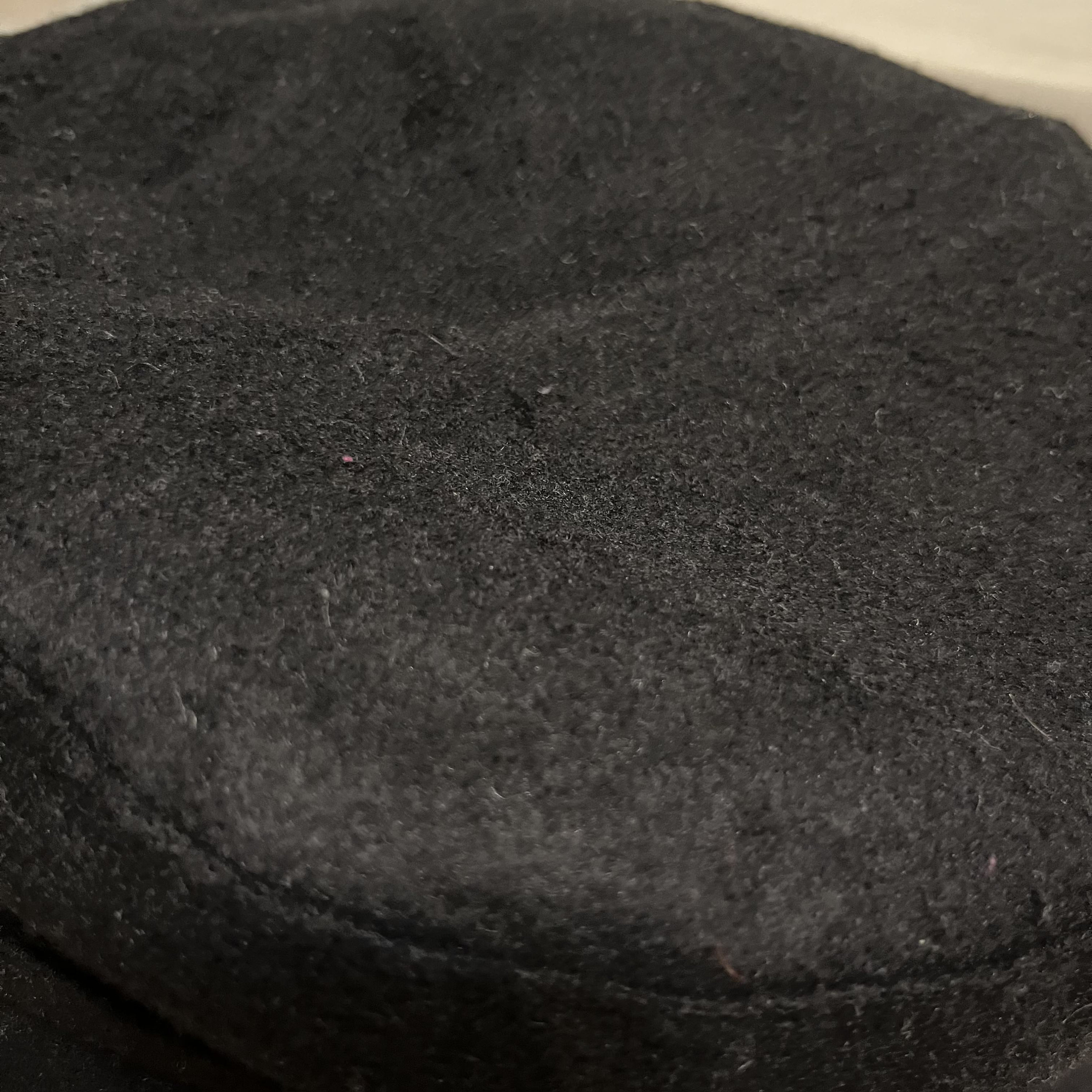 Black Winter Cadet Cap for Men Women, Warm Military Style Army Wool Hat ...