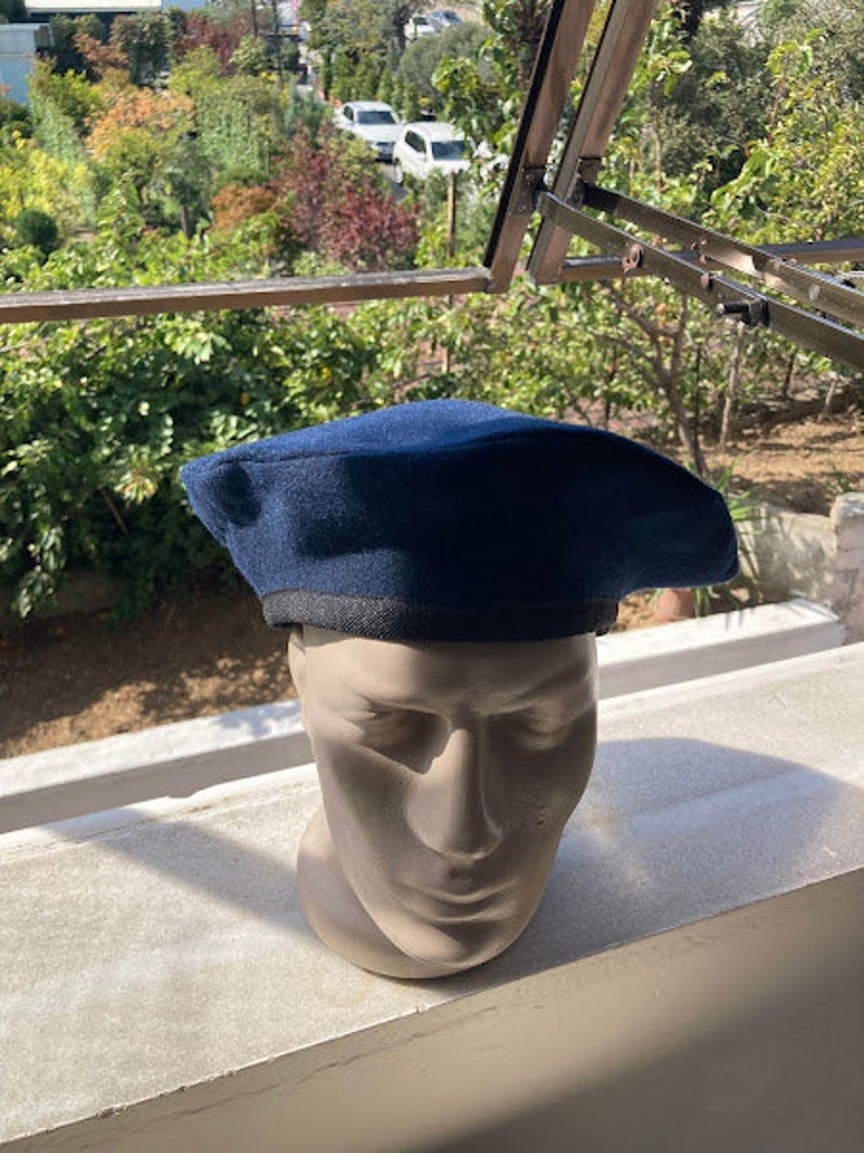 Blue Wool Che Guevara Hat, Classic European Sewn Hat, Peaky Blinders ...