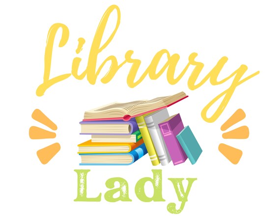 Library Lady SVG PNG Digital Download Library Lady | Etsy