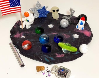 Alien Playdough Kit - Etsy