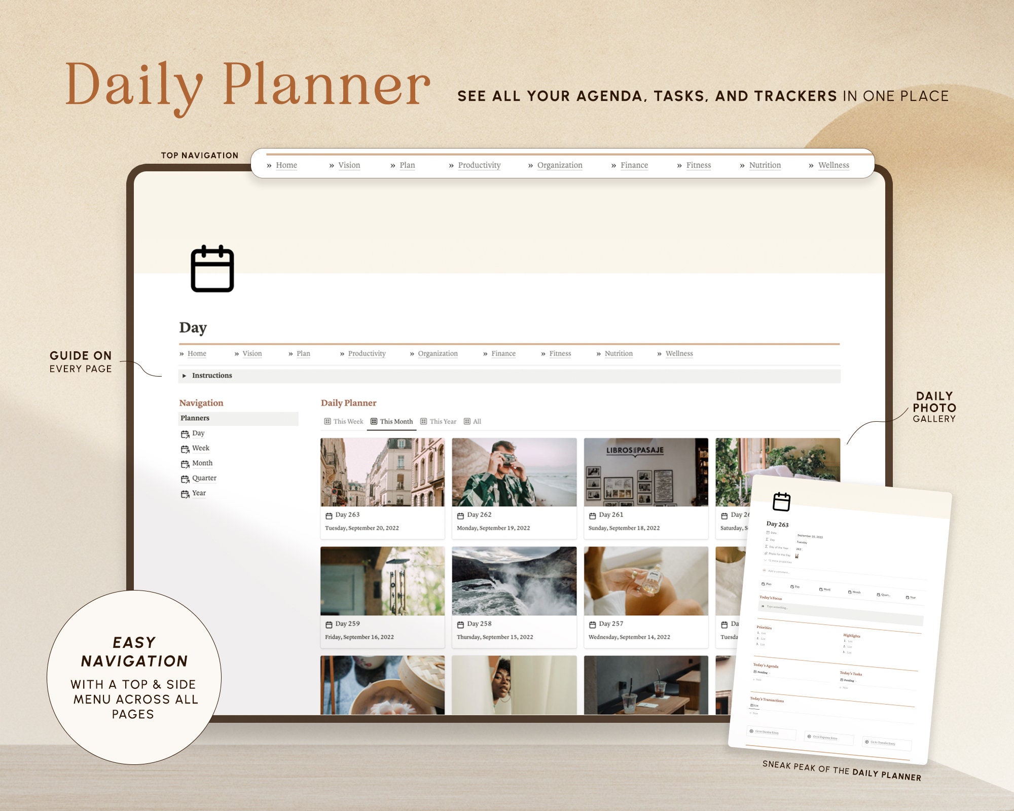 Notion Template Ultimate Life Planner All in One Notion - Etsy Australia