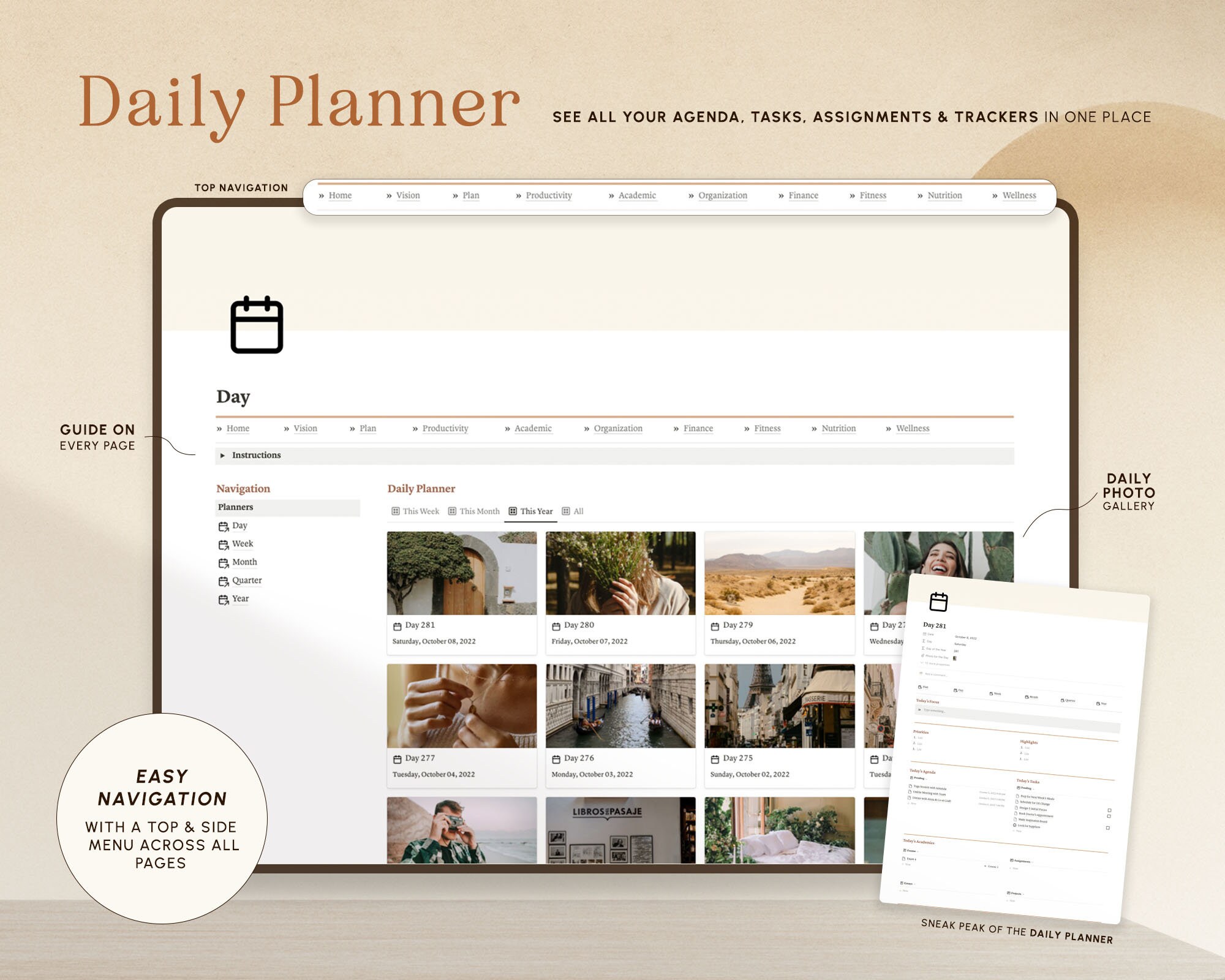 Notion Template Extended Student Planner Academic Planner - Etsy Australia
