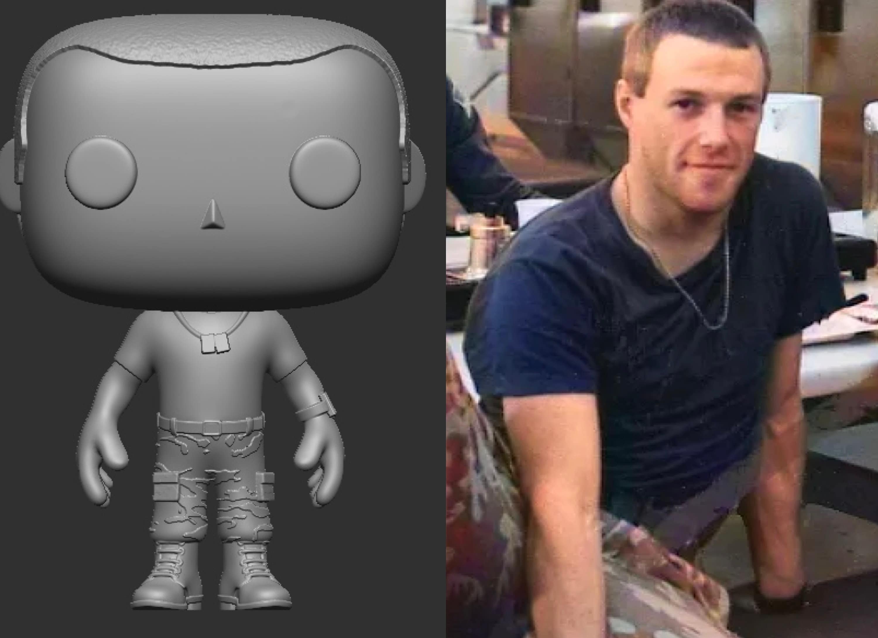 3D Print Model Colonial Marine, STL Files Funko Aliens Briefing Crowe ...