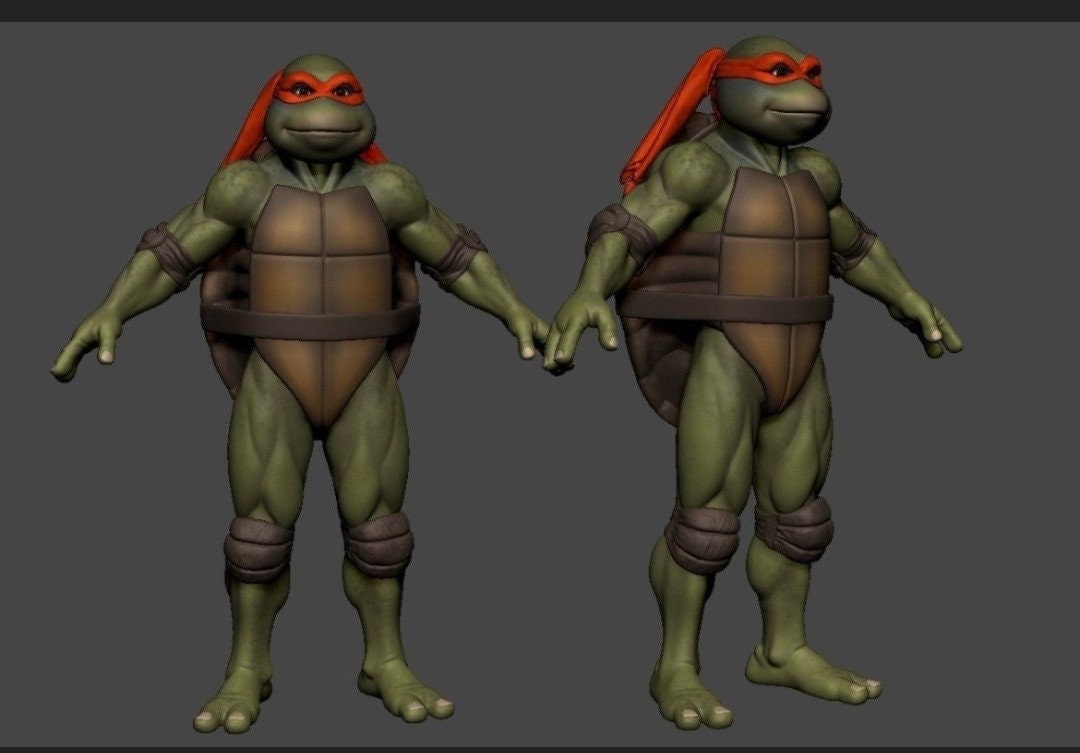 Mikey Cosplay Ninja STL 3D Print Files Costume Prop - Etsy