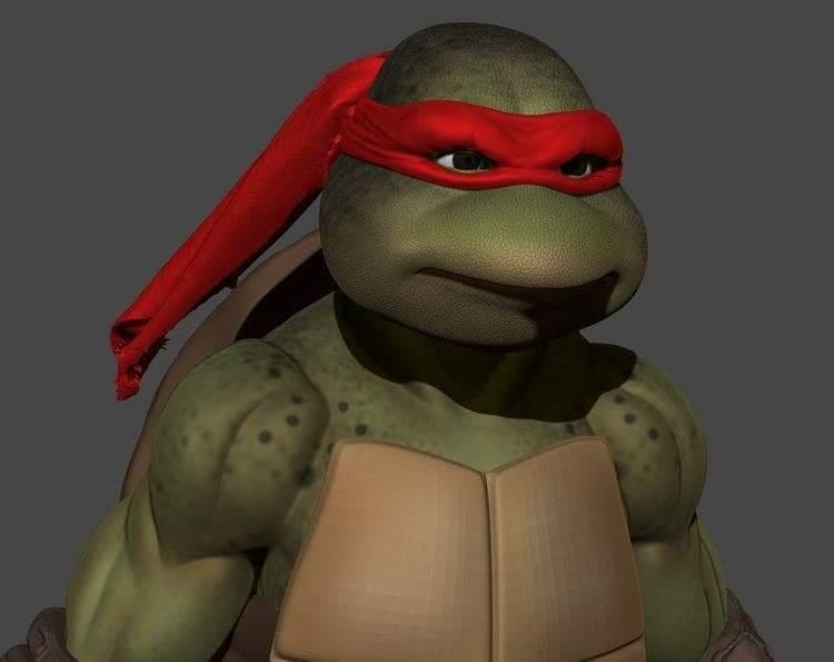 Raph Cosplay Ninja STL 3D Print *head Only Costume Prop - Etsy