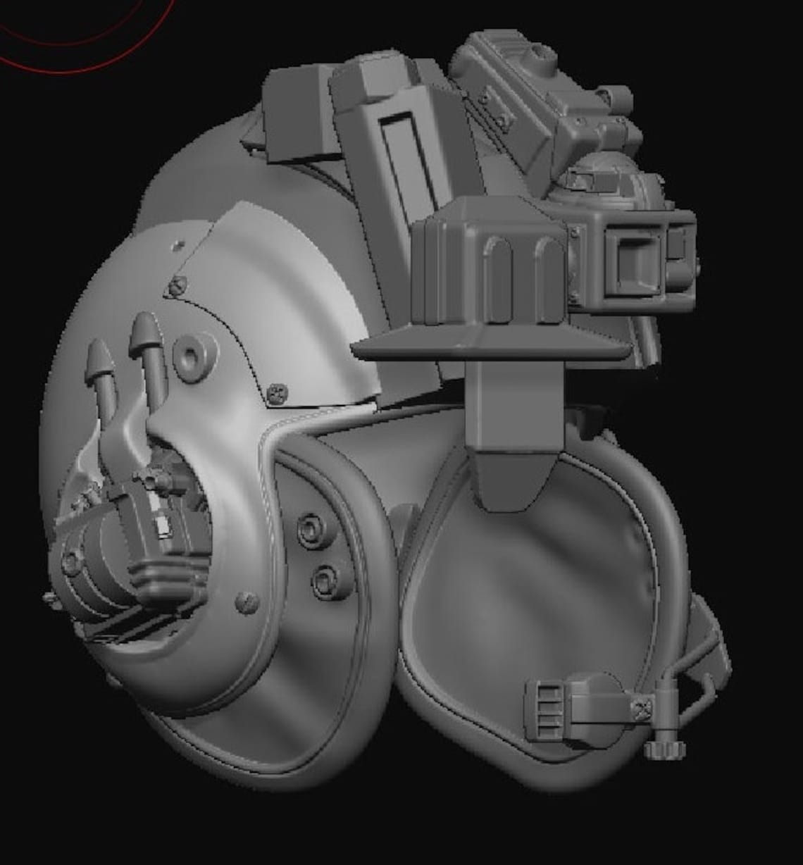 3D Print Model Aliens Colonial Marine Dropship Pilot UD-4 Cheyenne USCM ...