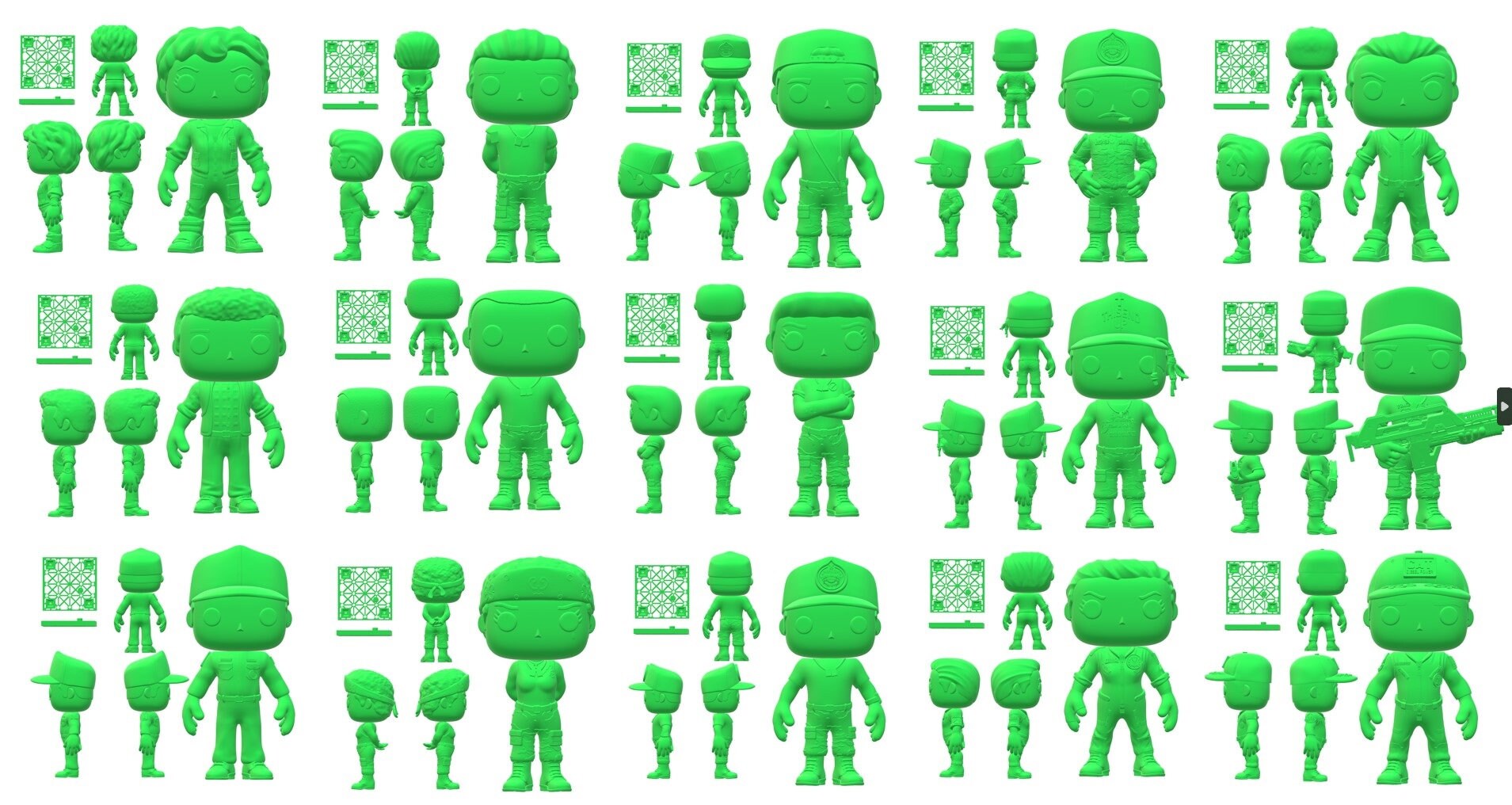 3D Print Models Colonial Marine, STL Files 3D Print Funko Aliens ...