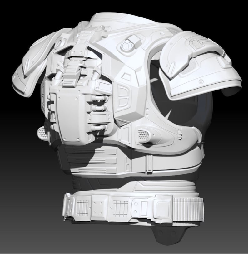 Modelo de impresión 3D Gears of War Damon Baird estilo COG - Etsy México