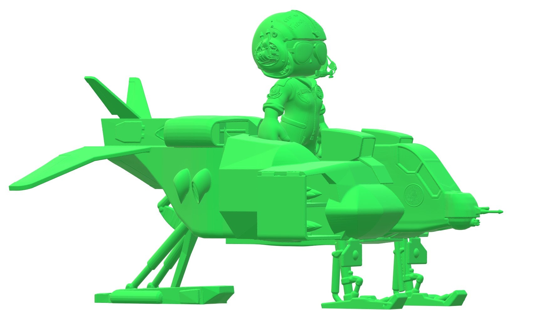 3D Print Models Colonial Marine, STL Files 3D Print Funko Aliens UD-4 ...