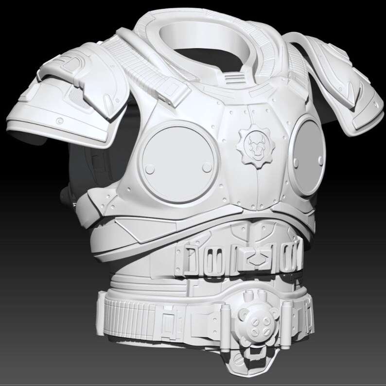 Modelo de impresión 3D Gears of War Damon Baird estilo COG - Etsy México