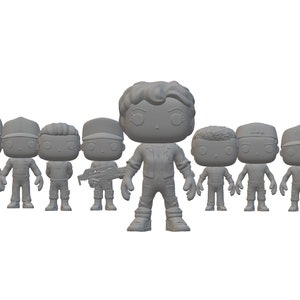 3D Print Model Colonial Marine, STL Files Funko Aliens Briefing Apone ...