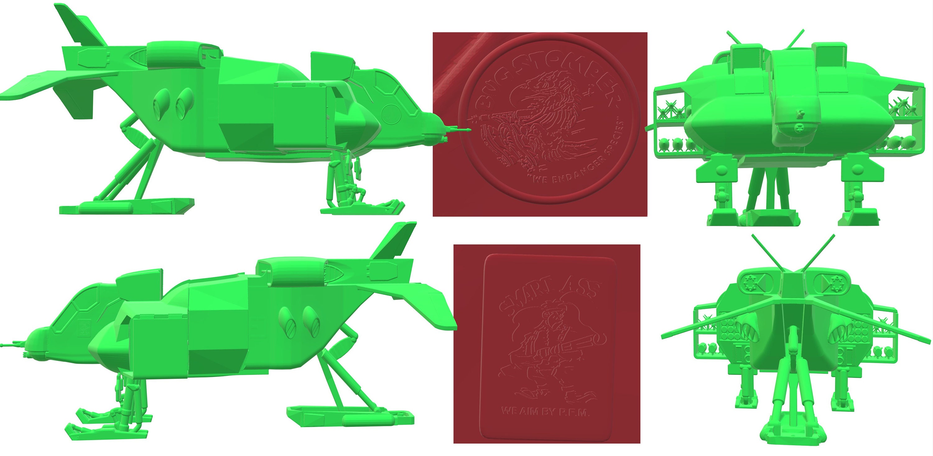 3D Print Models Colonial Marine, STL Files 3D Print Funko Aliens ...