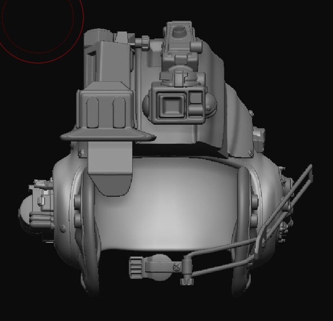 3D Print Model Aliens Colonial Marine Dropship Pilot UD-4 Cheyenne USCM ...