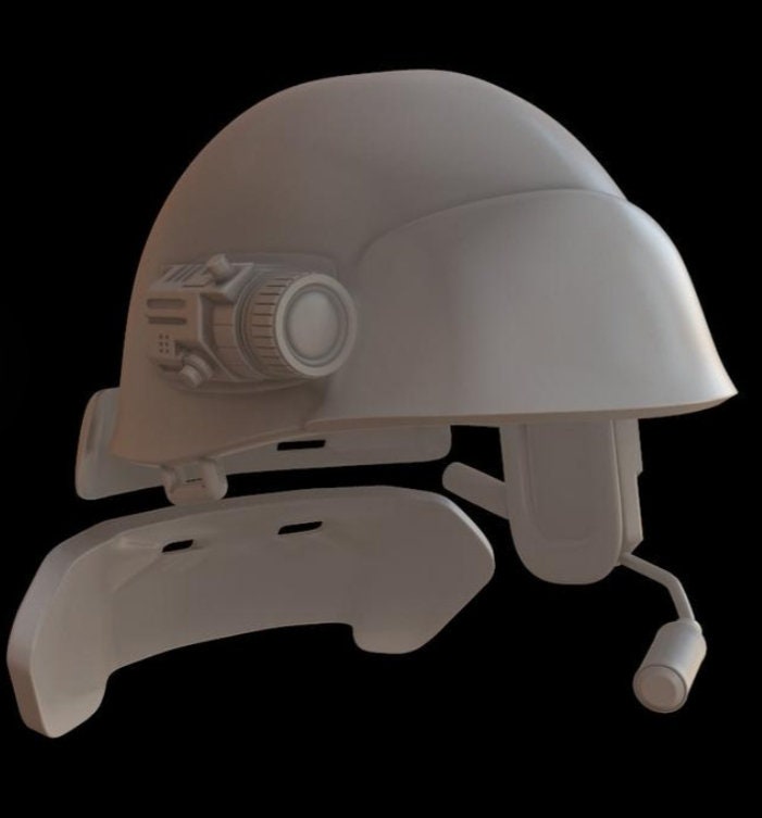 3D Print Model Aliens Colonial Marine USCM Helmet Files Cosplay Replica ...