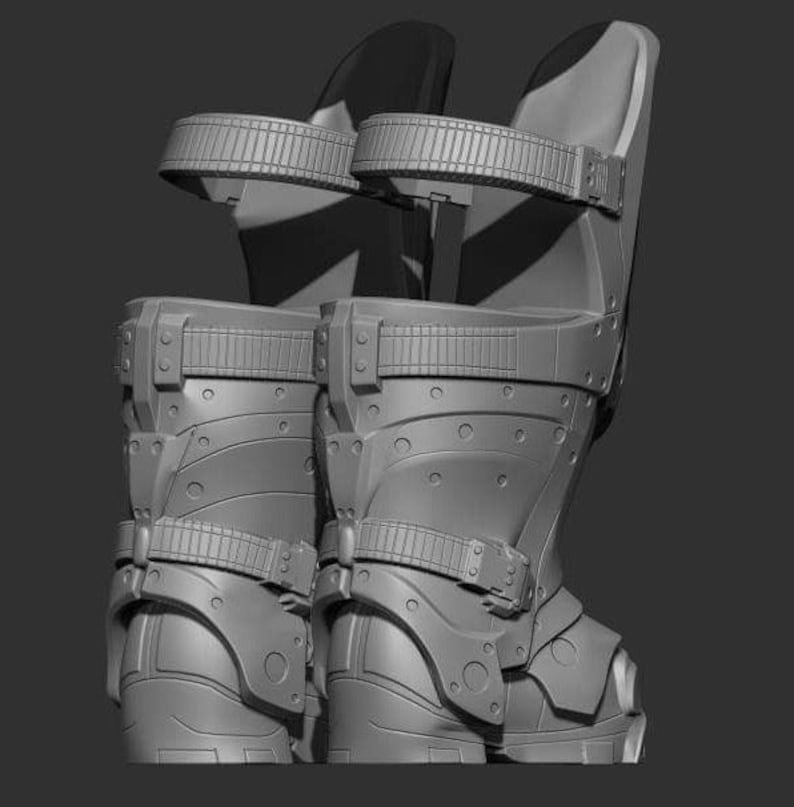 3D Print Model Gears of War COG Boots A Style Files, Cosplay Replica ...