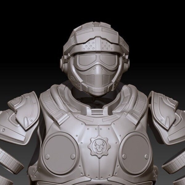 Gears of War Helmet - Etsy
