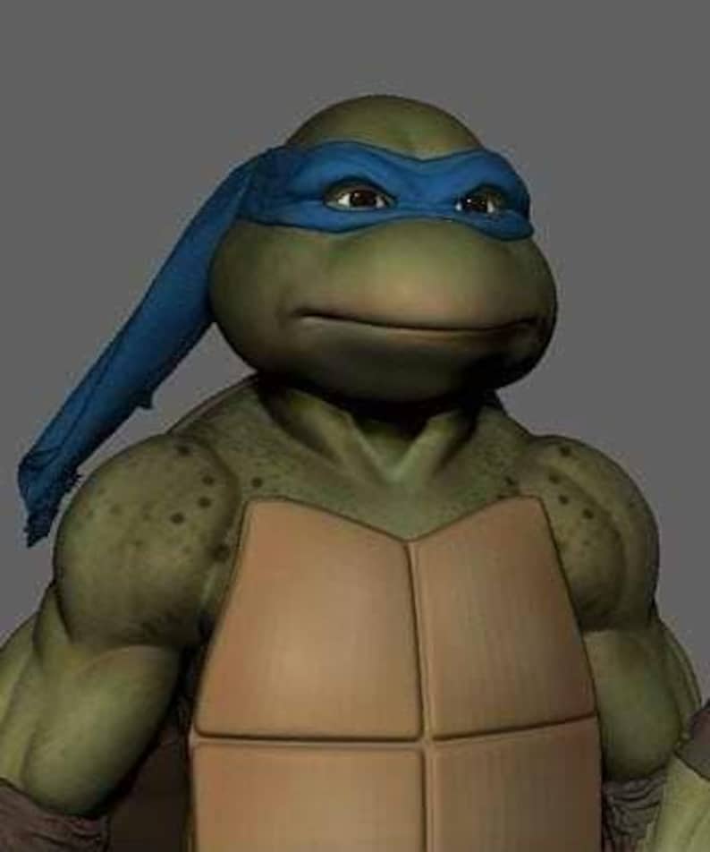 Leo Cosplay Ninja STL 3D Print *head Only Costume Prop - Etsy