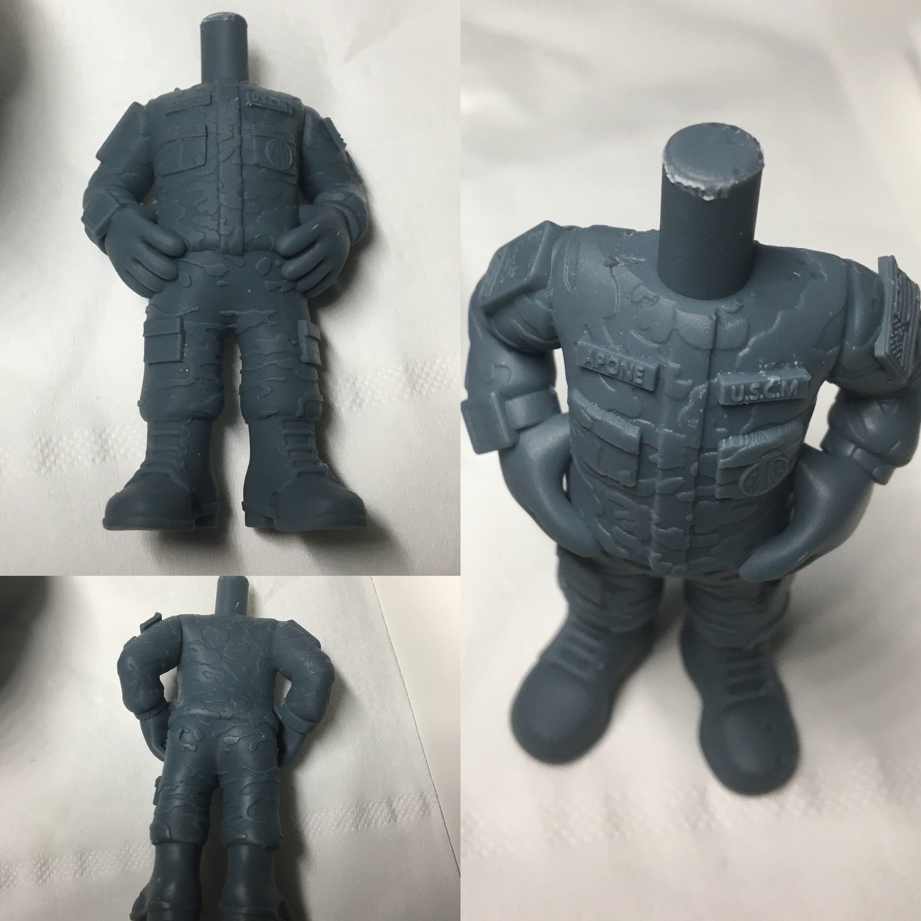 3D Print Model Colonial Marine, STL Files Funko Aliens Briefing Apone ...
