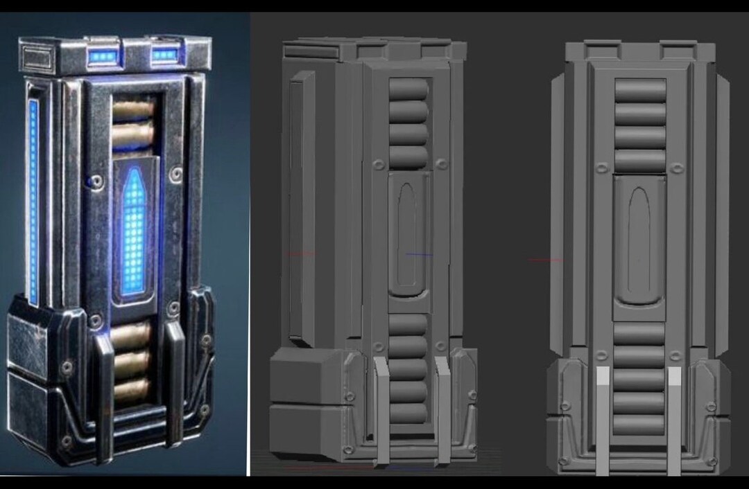 3D Print Model Gears of War Small Ammo Crate Files, Cosplay Replica STL ...