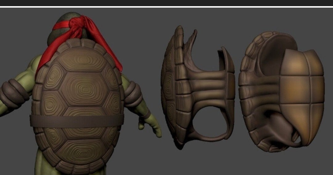 Mikey Cosplay Ninja STL 3D Print Files Costume Prop - Etsy