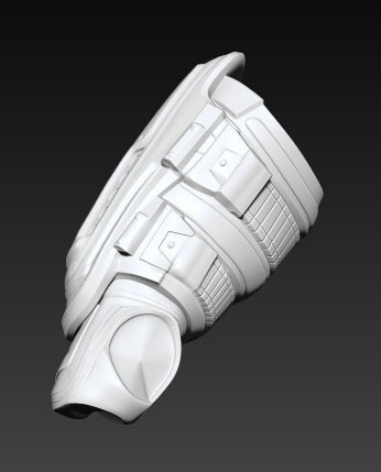 3D Print Model Gears of War COG Gauntlets/glove Files, Cosplay Replica ...