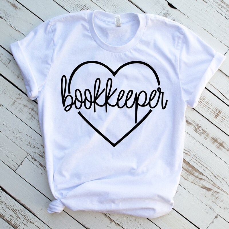 Bookkeeper Svg - Etsy