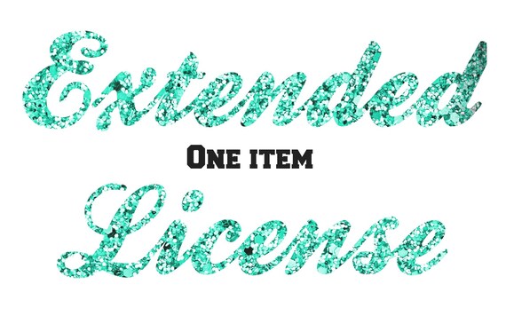 Limited Extended License - Etsy