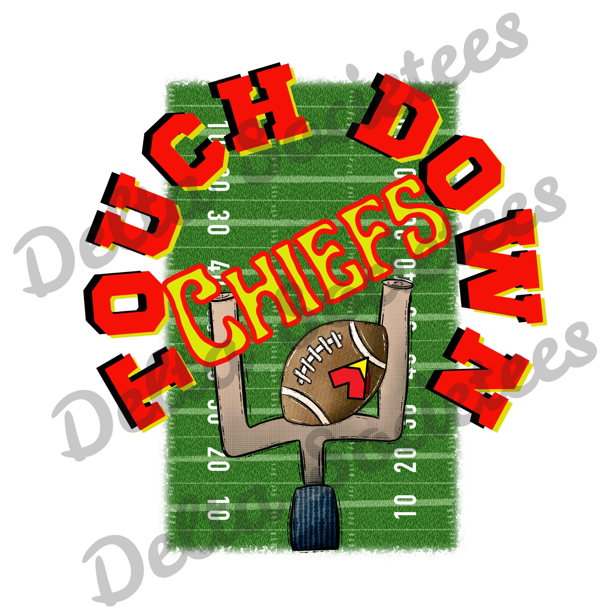 Chiefs PNG, Football PNG, Sports PNG, Team, Digital Art, Sublimation ...