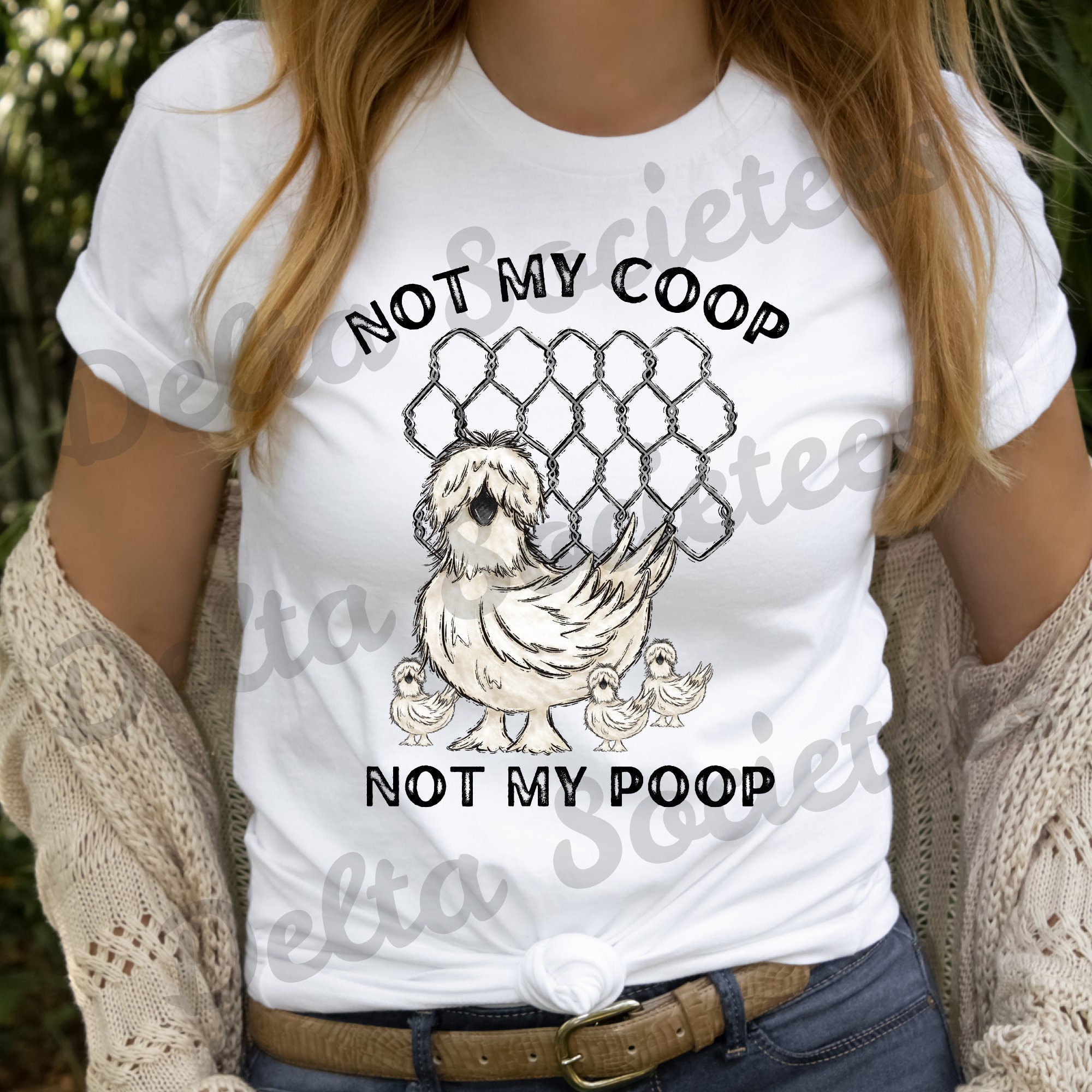 Not My Coop Not My Poop PNG, Chicken PNG, Egg Png, Digital Art ...