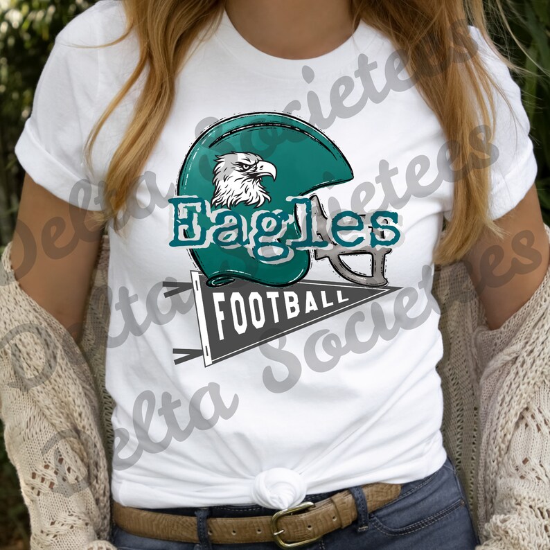 Eagles PNG, Football PNG, Sports PNG, Team, Digital Art, Sublimation Design, Digital Download ...