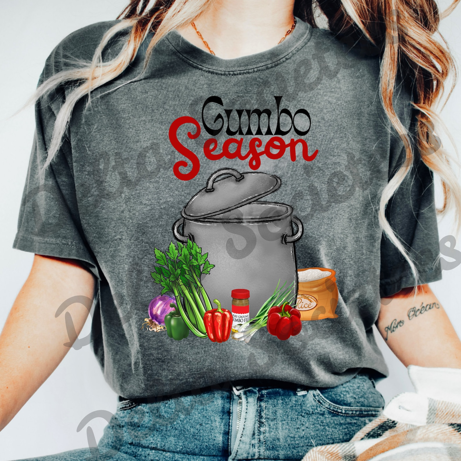 Gumbo PNG, Gumbo Season Png, Digital Art, Sublimation Design, Digital ...