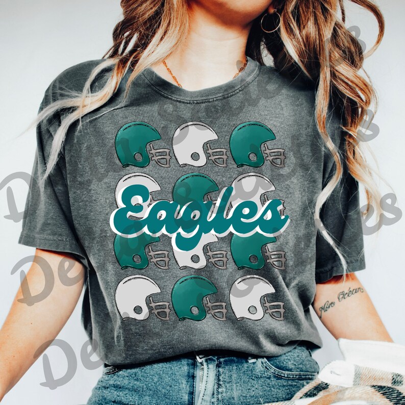 Eagles PNG, Football PNG, Sports PNG, Team, Digital Art, Sublimation ...