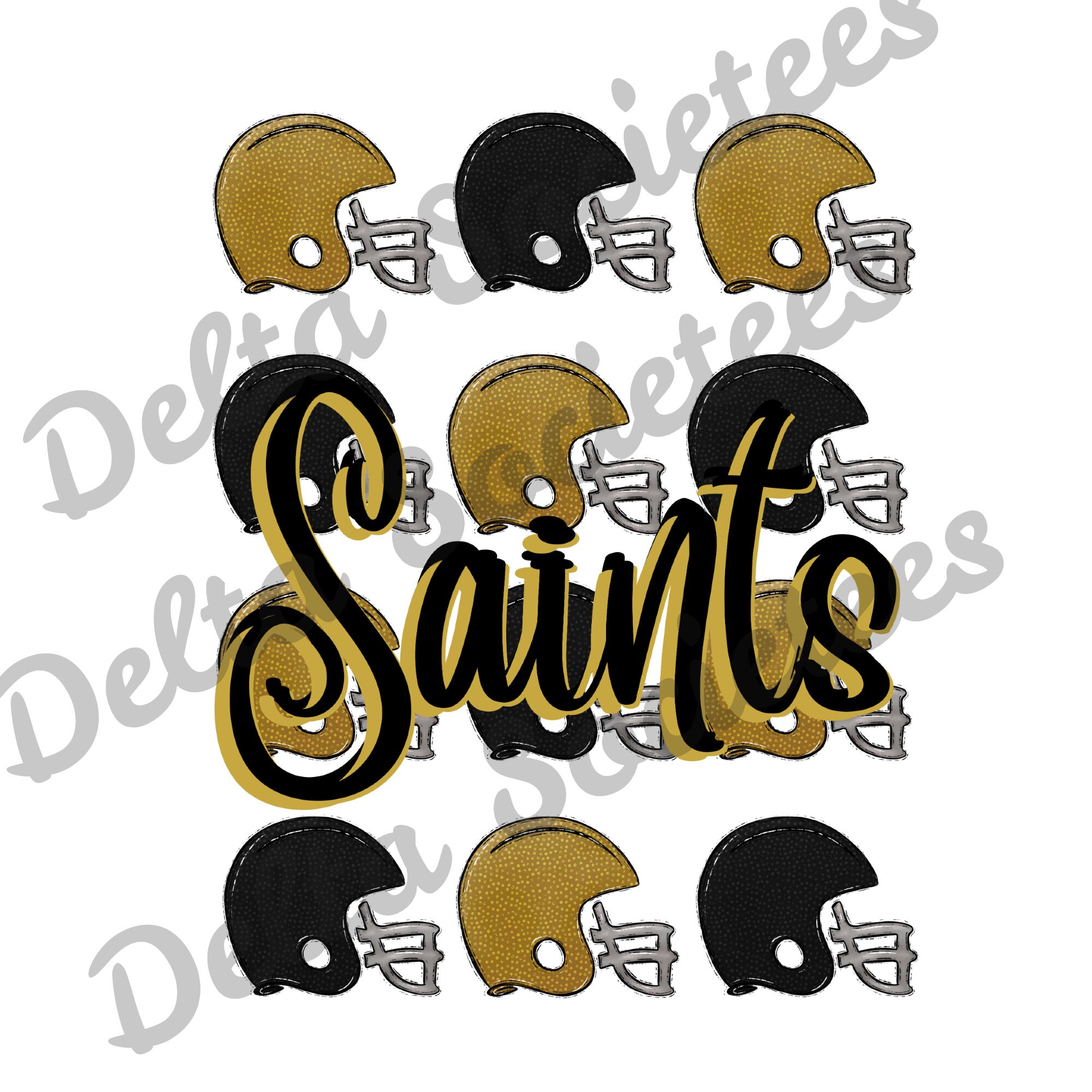 Saints PNG, Football PNG, Sports PNG, Team, Digital Art, Sublimation ...